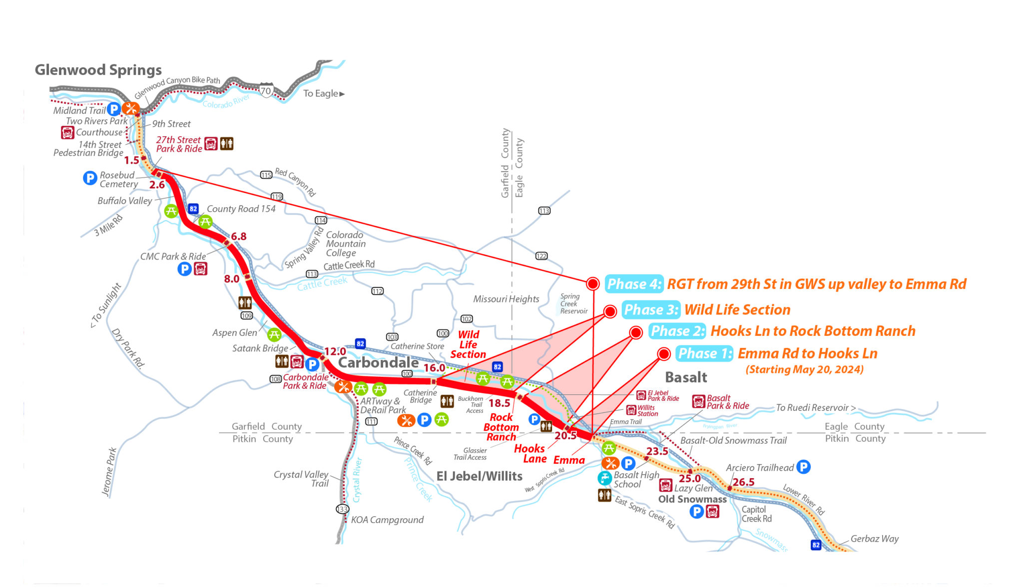 PUBLIC NOTICE: Rio Grande Trail Asphalt Repair Project Construction ...